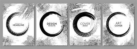 벡터 일러스트레이션 그런 지 하프톤 도트 텍스처 잉크 브러쉬 스트로크 포스터 표지 잡지 헤드 라인 레이아웃 브로셔 전단지를위한 디자인 요소 페인트 스플래시 효과 추상 아트