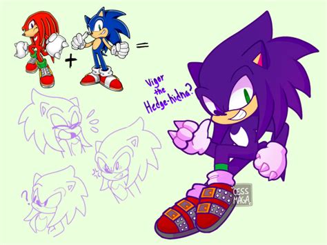 Sonic Knuckles Fusion Cessmaga On Tumblr