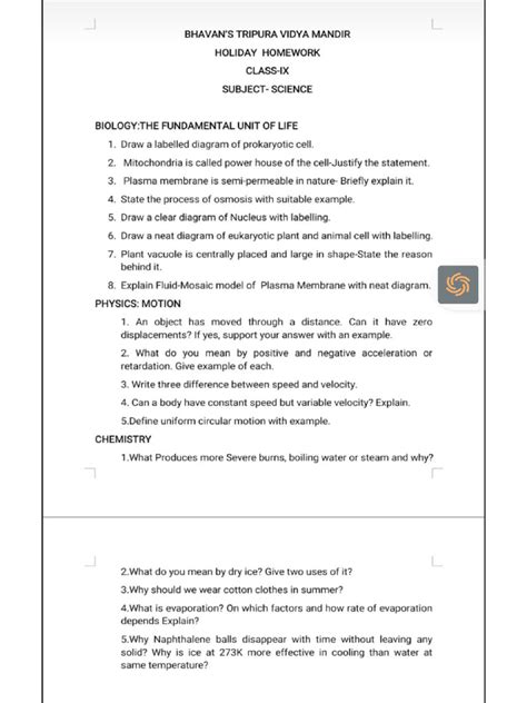 Saptadip Science Questions Pdf