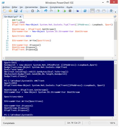 Send Time Between Server And Clients Using Powershell Sockets Tcp