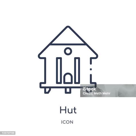 아프리카 개요 컬렉션에서 선형 오두막 아이콘입니다 얇은 선 헛 벡터 흰색 배경에 고립입니다 헛 트 렌 디 한 일러스트 0명에 대한 스톡 벡터 아트 및 기타 이미지 Istock