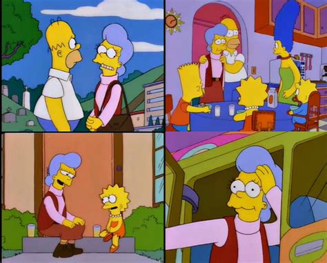 The Simpsons Mona Simpson First Appearance By Dlee1293847 On Deviantart