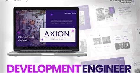Axion Development Engineer Keynote Template Incl Technology And Engineer Envato