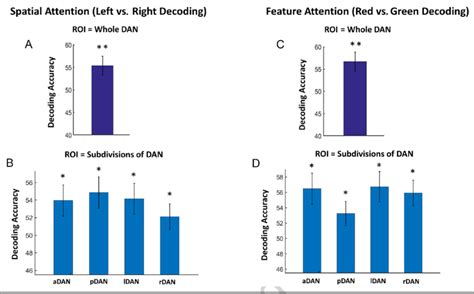 Mvpa Decoding Accuracy For Preparatory Spatial And Feature Attention