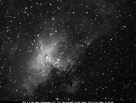 M16 Eagle Nebula C11 7nm Nb H Alpha Filter Photo Gallery Cloudy