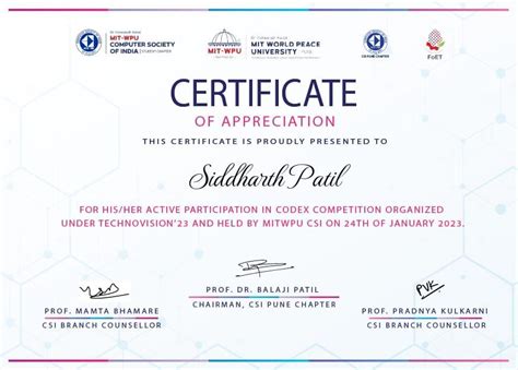 Siddharth Patil On Linkedin Code X Csi Mit Wpu