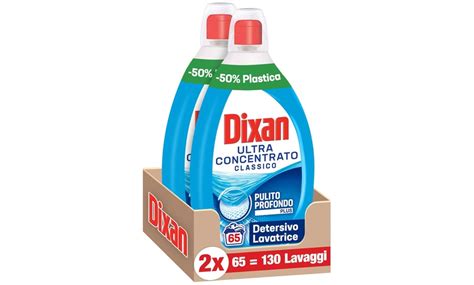 Fino A 23 Su 130 Lavaggi Di Dixan Classico Ultra Concentrato Groupon