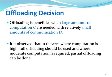 Offloading In Mobile Cloud Computing Pptx