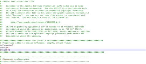 JMeter Properties Configurable Test Plans OctoPerf