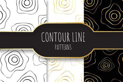 Contour Lines Graphic By GraphicBubble Creative Fabrica
