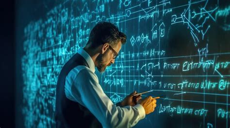 Premium Ai Image Cyber Security Expert Working Automation Of