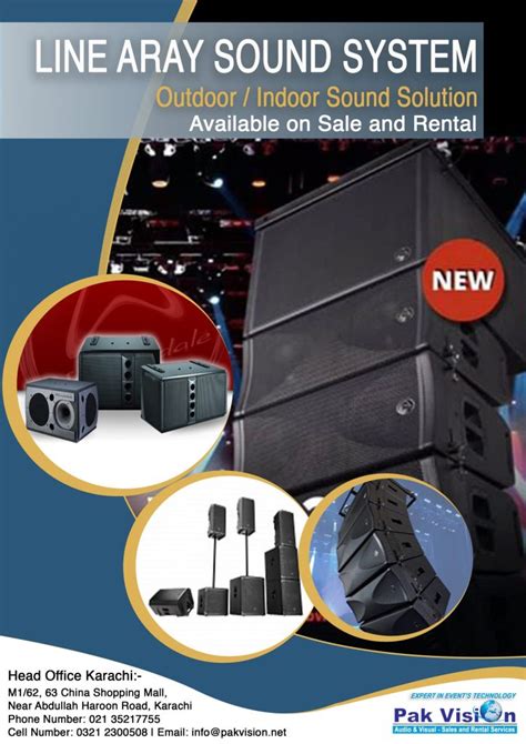Line Array Sound System Pakvision Net