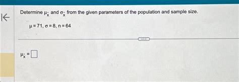 Solved K Determine Hx Hx And Ox From The Given Parameters Chegg Com