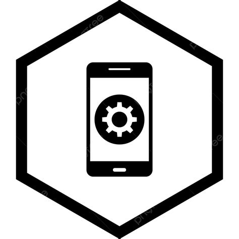 Application Icon Clipart Vector Setting Mobile Application Icon In