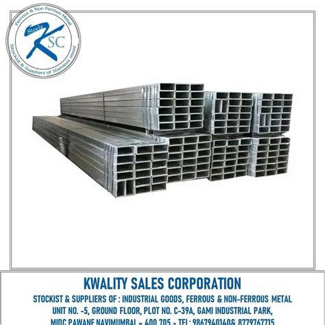 Gi Rectangular Pipe At ₹ 71 Kg Gi Pipes In Navi Mumbai Id 26630873297