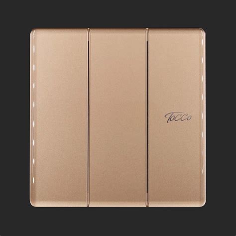 1 Gang 1 Way Luxury Glass Panel Switch Tocco France