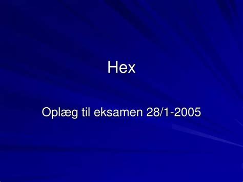 PPT Hex PowerPoint Presentation Free Download ID 6672962