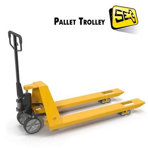 Industrial Pallet Trolley Load Capacity 1 3 Ton 3 5 Ton 5 7 Ton At ₹ 5000 Piece In Navi Mumbai