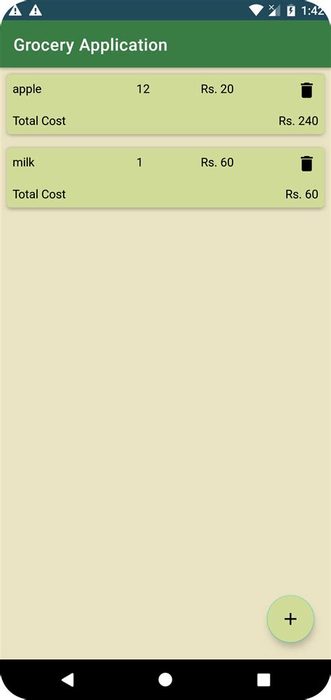 Github Ujair Shaha Grocery Application An Application To Add Grocery Items With Price And