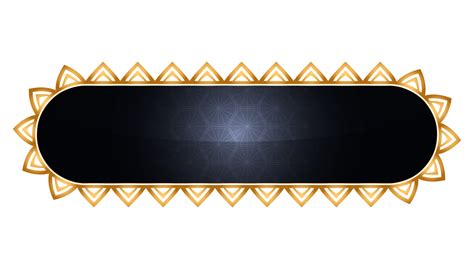 Text Box Design With Banners Template With Arabesque Design 66659846 Png