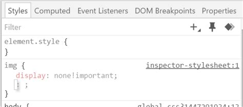 Html Can I Use Developer Tools In Chrome To Hide All The Images On A