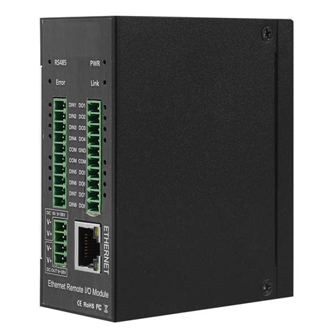 8 rtd input rs485 ethernet remote i o module for industrial automation