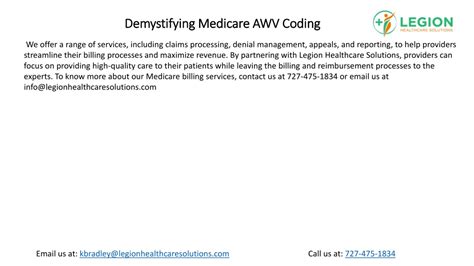 Ppt Demystifying Medicare Awv Coding Powerpoint Presentation Free