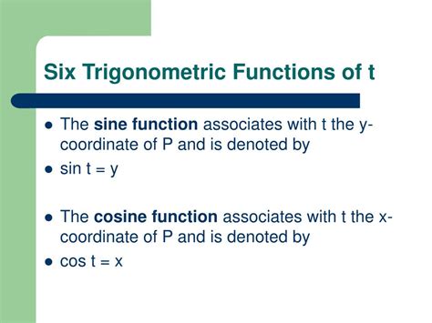 PPT Trigonometric Functions PowerPoint Presentation Free Download ID