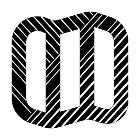 Premium Photo Map Icon Black White Diagonal Lines