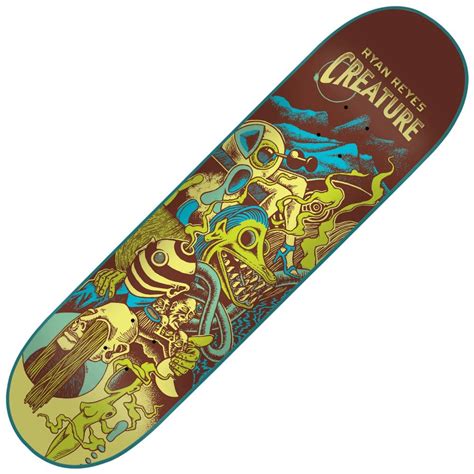 Creature Skateboards Reyes Eclipse Skateboard Deck 80 Skateboards