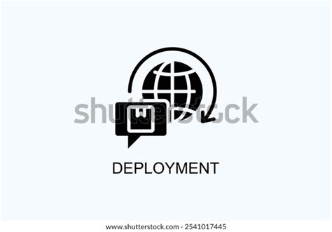 Deployment Vector Logo Sign Symbol Illustration Stock Vector Royalty