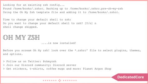 How To Install And Setup Zsh In Ubuntu 2204