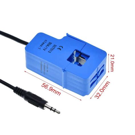 sensor de corrente não invasivo 100a sct 013 bit maker arduinos