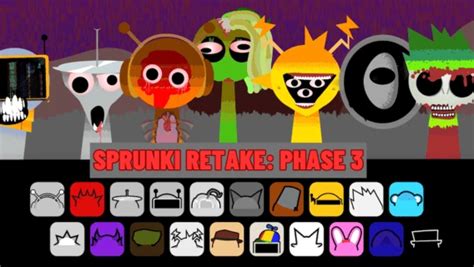 Sprunki Horror Mods Dark And Spooky Music Remix Games