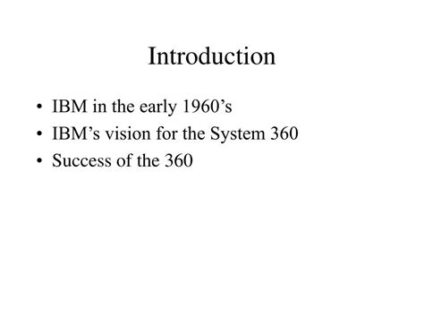 PPT Critical Elements Of The IBM System PowerPoint Presentation Free Download ID