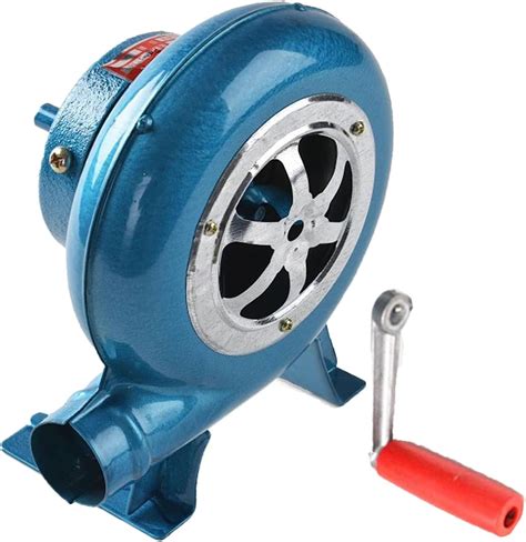 Heavy Duty Manual Forge Blower Iron Gear Popcorn Fan Manual Fan Hand Crank