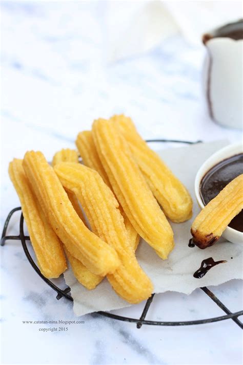 Churros With Chocolate Sauce Rahasia Resep Masakan