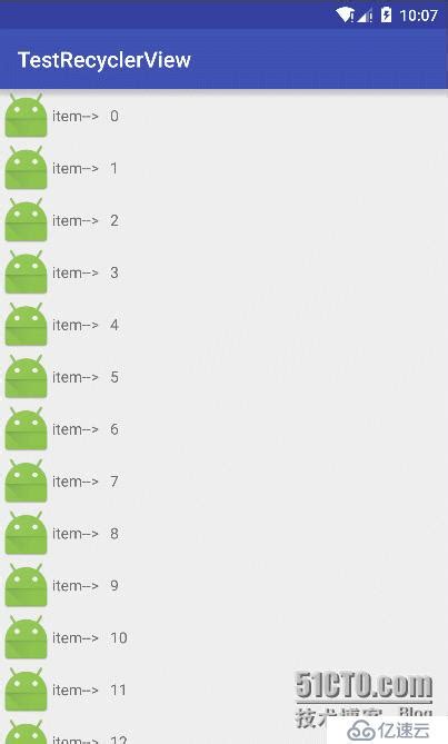 Android之recyclerview的基本使用 移动开发 亿速云
