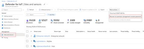 Устранение неполадок датчика Microsoft Defender For Iot Microsoft Learn