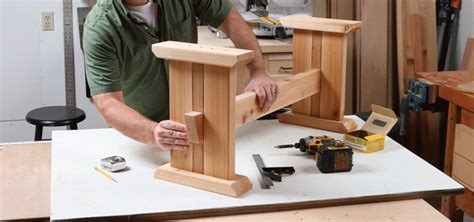 Build A Slab Top Table FineWoodworking