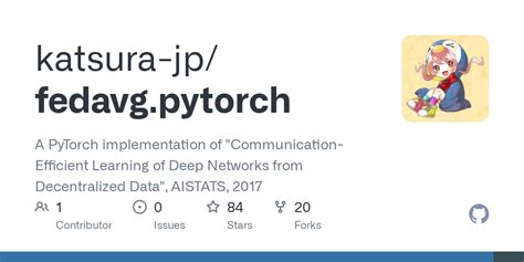 GitHub Katsura Jp Fedavg Pytorch A PyTorch Implementation Of Communication Efficient
