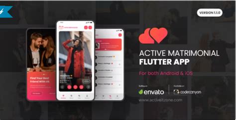 Active Matrimonial Flutter App Buy Apps Themes UI Templates Plugins And Source Code At