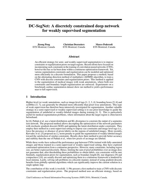 pdf dc segnet a discretely constrained deep network for weakly
