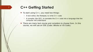 Introduction To C Programming Language PPT