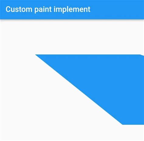 Custom Paint In Flutter
