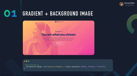🌟 4 Practical Examples That Will Teach You How To Use Gradients In Web Development 🧵small