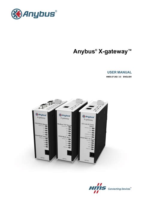 Anybus X Gateway User Manual Manualzz