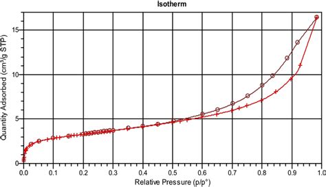 Adsorptiondesorption Diagram Of Nitrogen On Acalginatefe3o4