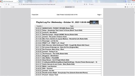 generating playlist from clocks nextkast radio automation and music