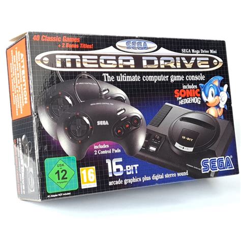 Sega Mega Drive Mini Euro Ver New 40 Games Mega Drive Megadrive